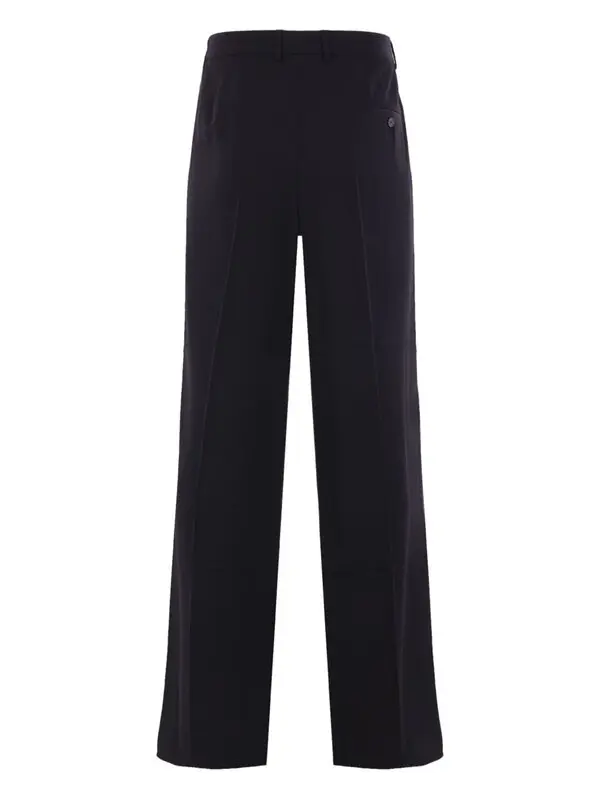 Balenciaga Tailored Wool-blend Trousers - Black