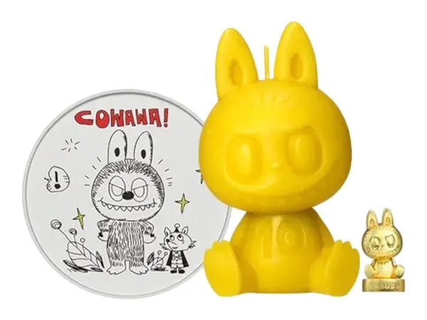 POP MART The Monsters Labubu 10th Anniversary Series Cowawa Scented Candle - Multicolor