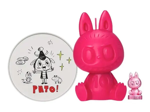 POP MART The Monsters Labubu 10th Anniversary Series Pato Scented Candle - Multicolor