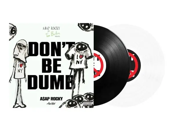 ASAP ROCKY 2xlp Vinyl Don't Be Dumb Shirthead