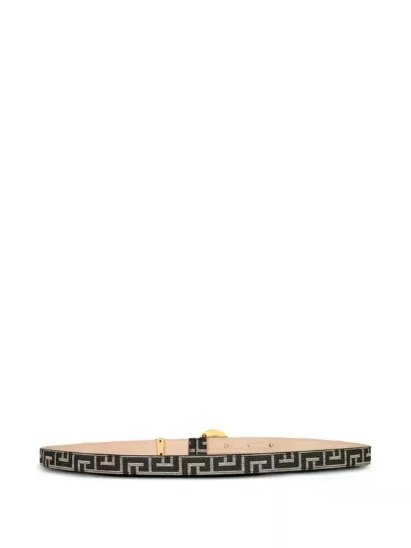 Balmain Monogram-jacquard Belt