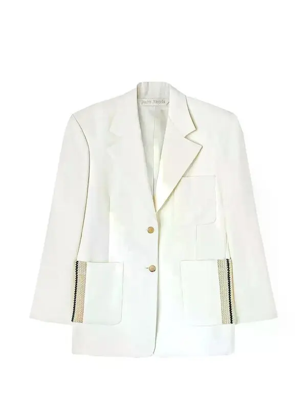 Palm Angels Single-breasted Tailored Blazer