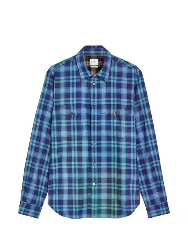 Paul Smith Chest-pocket Checked Shirt