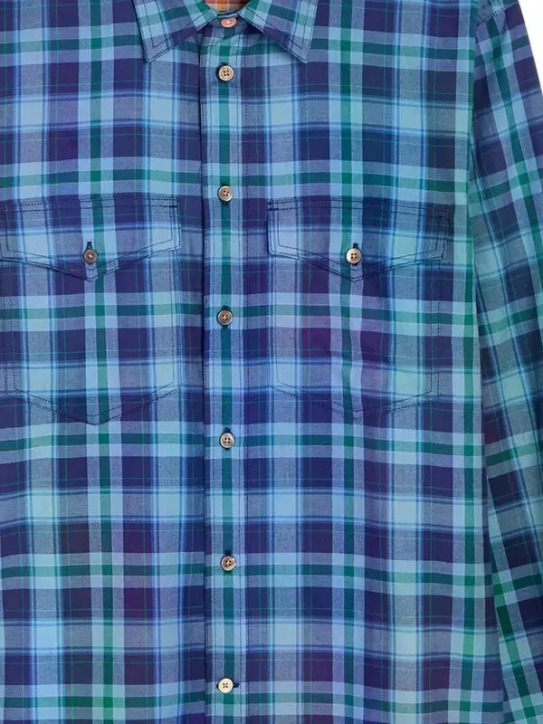 Paul Smith Chest-pocket Checked Shirt