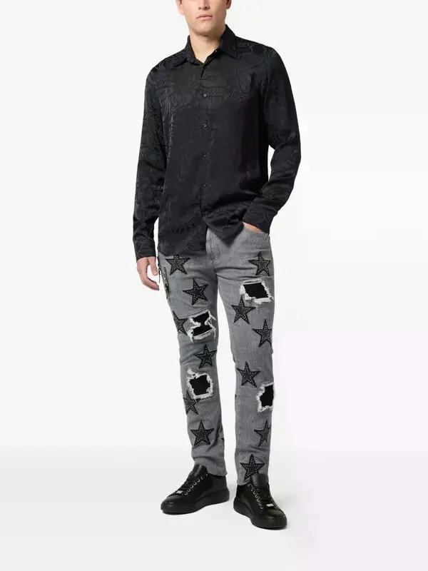 Philipp Plein Patterned Shirt