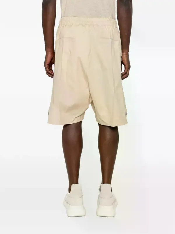 Rick Owens Zip Drawstring Shorts - Neutrals