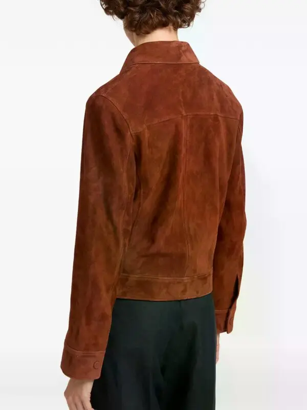 YVES SALOMON Lamb Suede Jacket