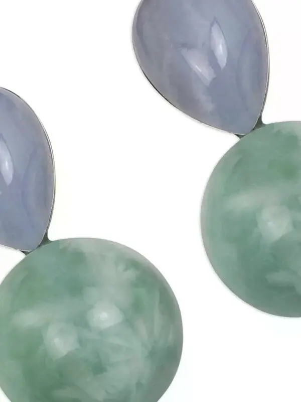 JENNIFER BEHR Allison Jade Stone Drop Earrings