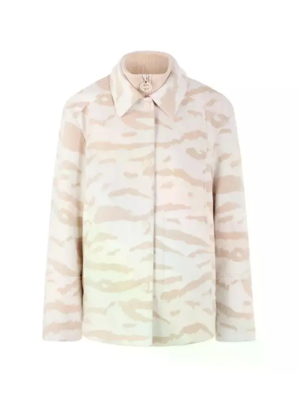 MARCCAIN Animal-print Shirt Jacket