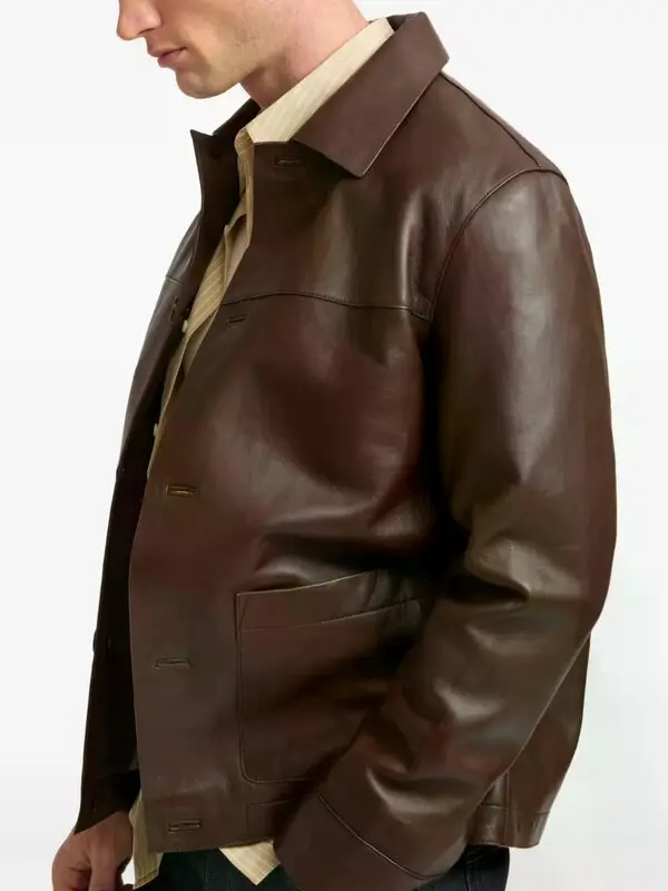 YVES SALOMON Leather Jacket