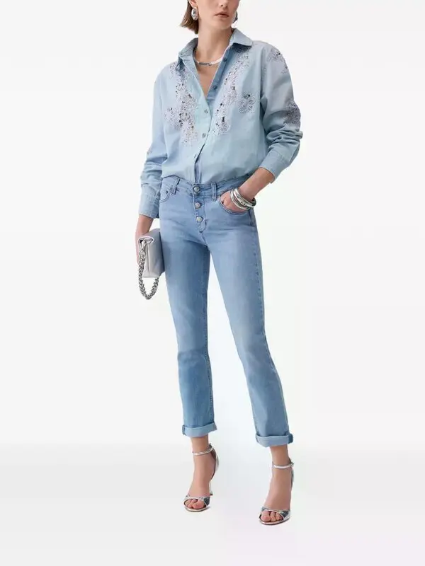 Liu Jo Gemstone Appliqué Jeans