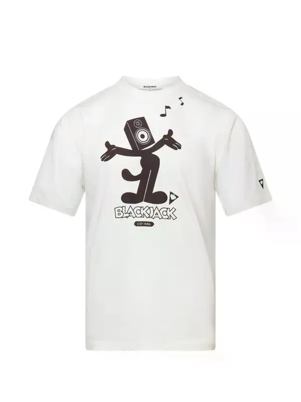 BLACKJACK Graphic Print T-shirt