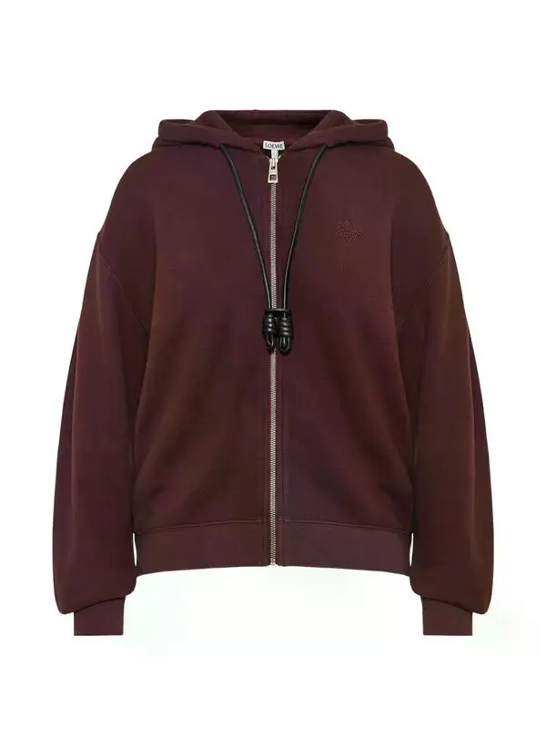Loewe Zip Hooded Sweater