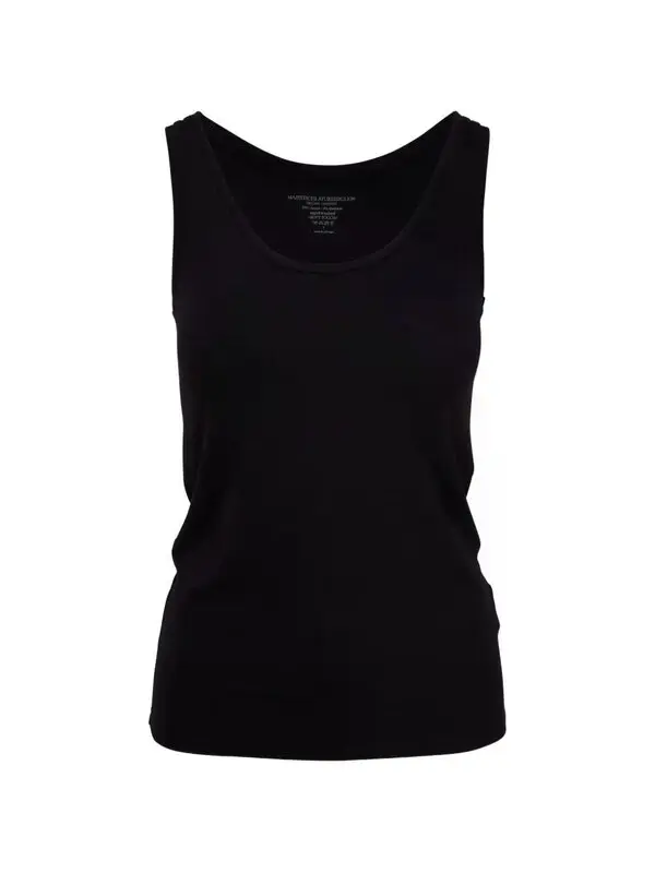 Majestic Filatures Sleeveless Tank Top - Black