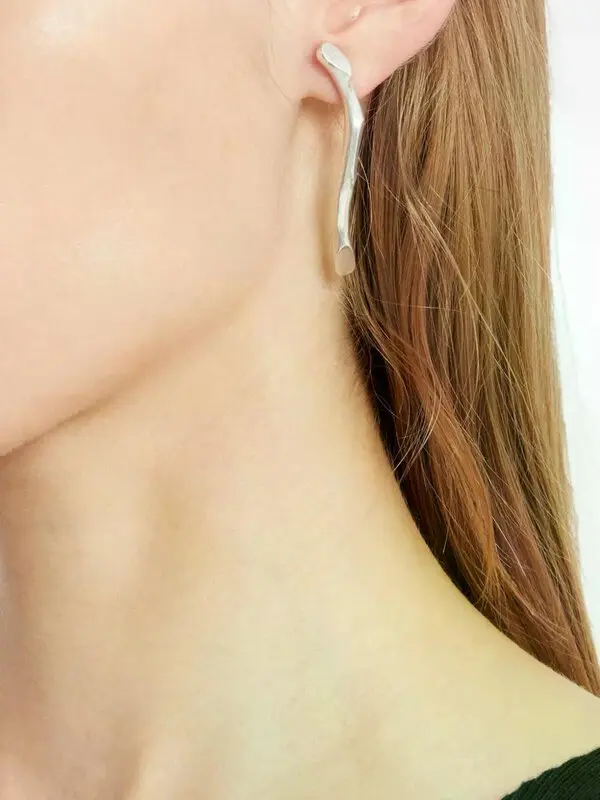 ANN DEMEULEMEESTER Usva Branch Drop Earrings