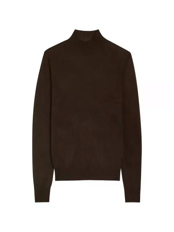 JOSEPH High-neck Sweater - Brown