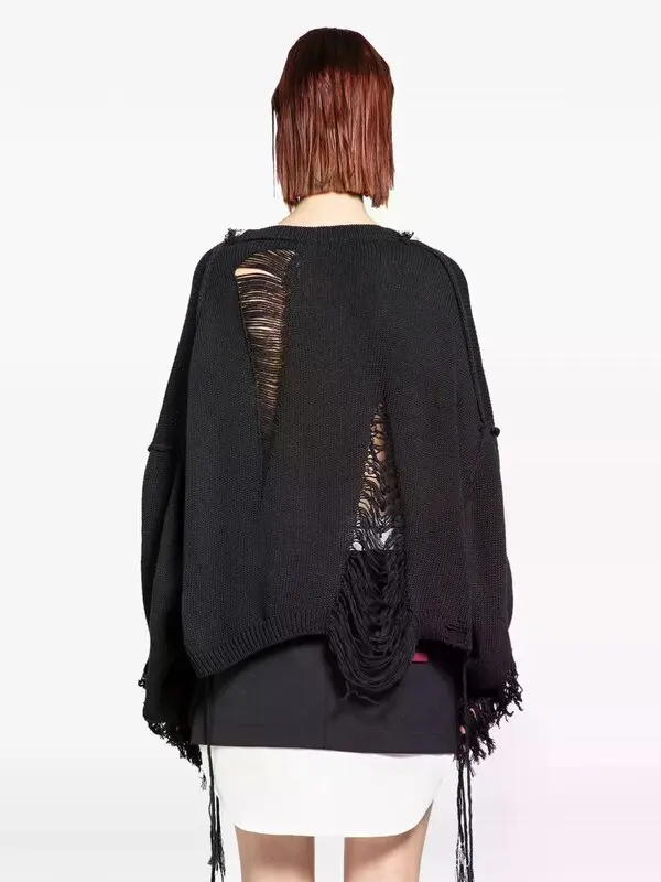 SSHEENA Krafen Distressed Sweater