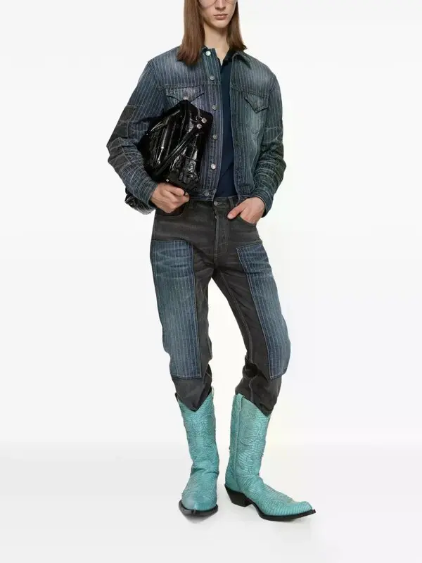 Acne Studios Patchwork Denim Jacket