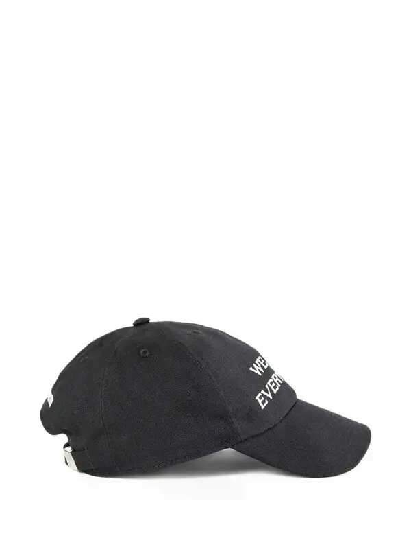 ANN DEMEULEMEESTER Canvas Baseball Cap