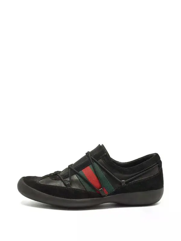Gucci Leather Slip-on Sneakers