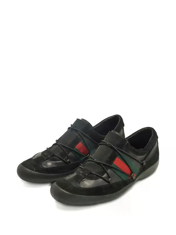 Gucci Leather Slip-on Sneakers