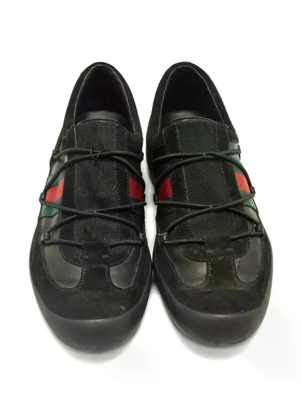 Gucci Leather Slip-on Sneakers
