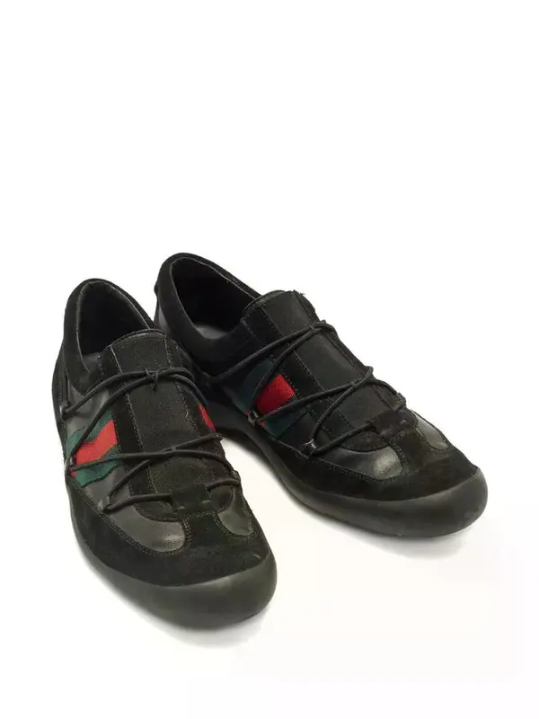 Gucci Leather Slip-on Sneakers