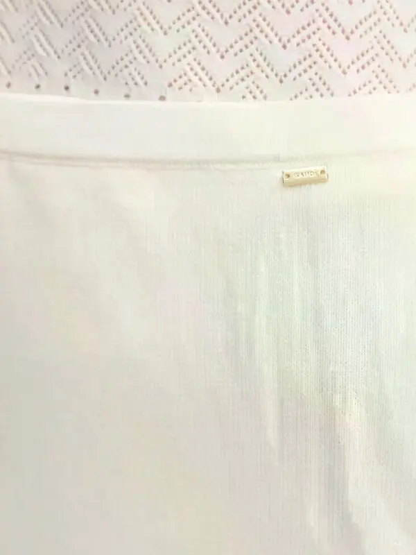 GAUDI Pointelle-knit Midi Skirt - Neutrals