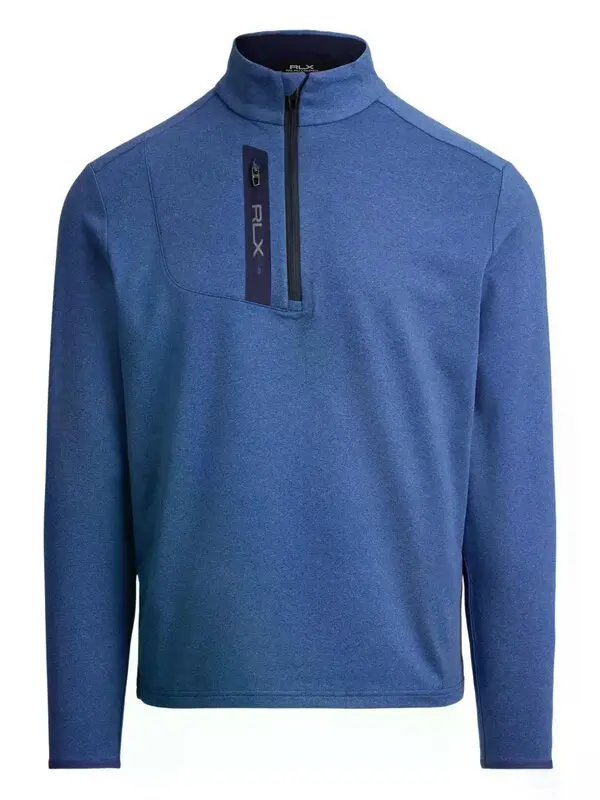 Rlx Ralph Lauren Mock-neck Sweatshirt - Blue