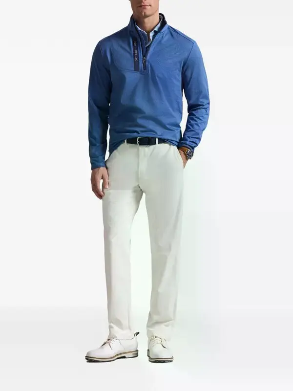 Rlx Ralph Lauren Mock-neck Sweatshirt - Blue