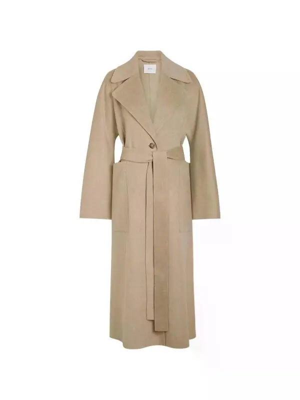 JOSEPH Belted Coat - Neutrals