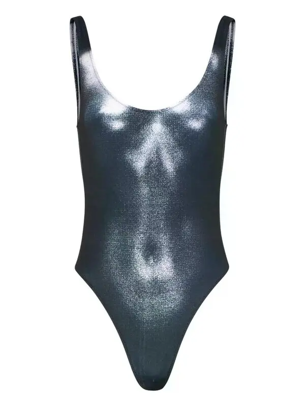 Jean Paul Gaultier Stretch Swimsuit - Black