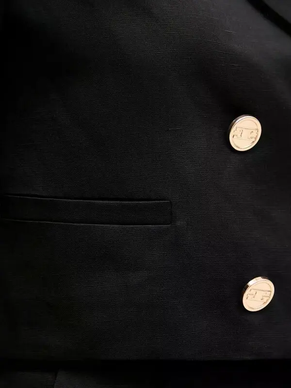 GAUDI Double-breasted Cropped Blazer