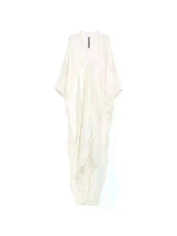 Rick Owens Tommy Kite V-neck Dress - Neutrals