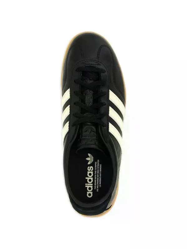 Adidas Gazelle Lo Pro Striped Sneakers - Black