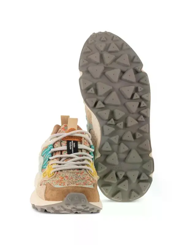 FLOWER MOUNTAIN Yamano 3 Suede Sneakers - Neutrals