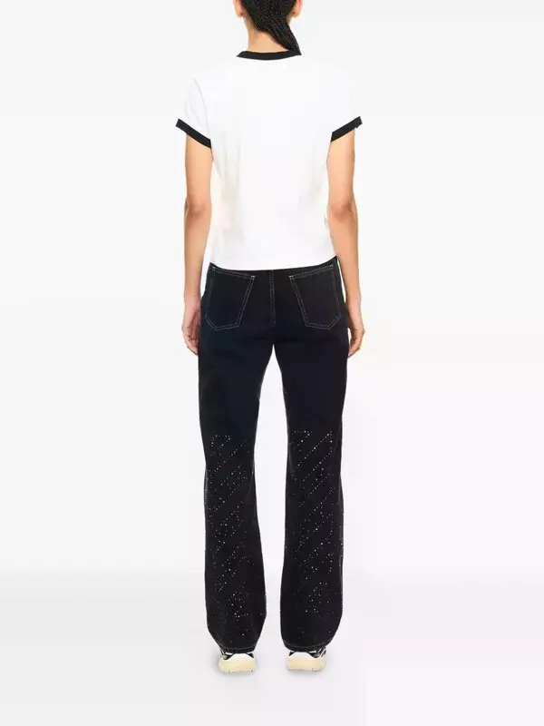 Off-White Crystal-embellished Jeans
