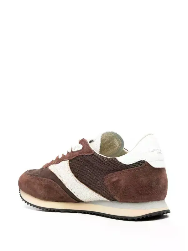 Philippe Model Blville Logo Sneakers - Brown
