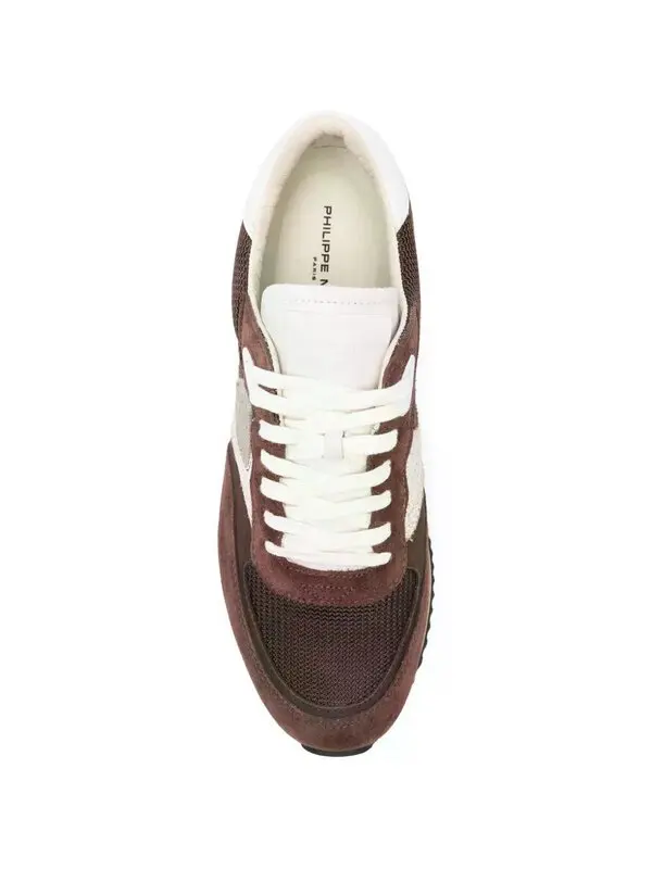 Philippe Model Blville Logo Sneakers - Brown