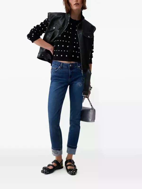 Liu Jo Rhinestone-embellished Jeans