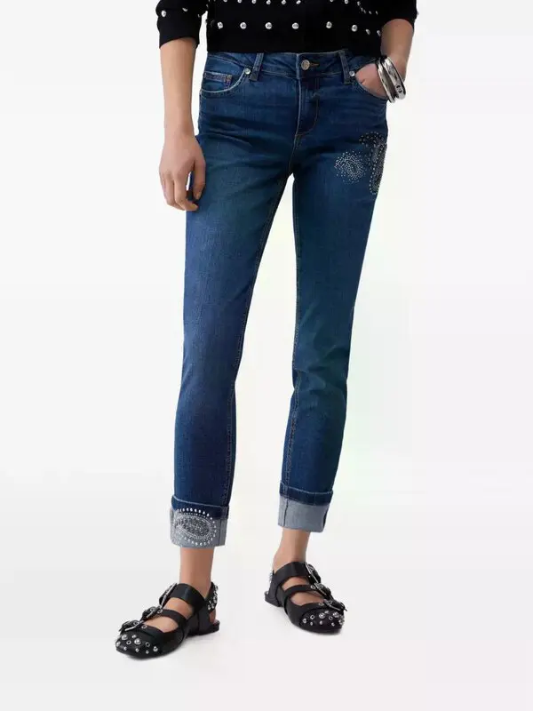 Liu Jo Rhinestone-embellished Jeans