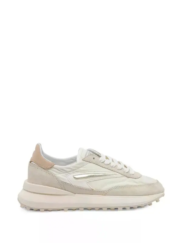 D.a.t.e. Suede Athleta Sneakers - Neutrals