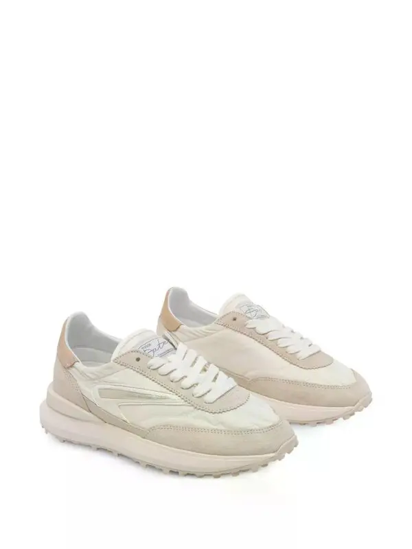D.a.t.e. Suede Athleta Sneakers - Neutrals