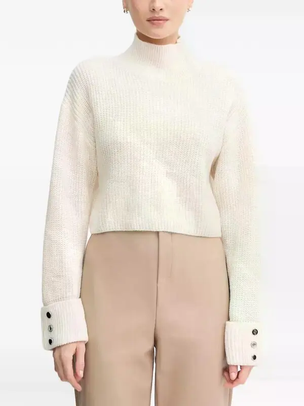GAUDI Turtleneck Ribbed Sweater