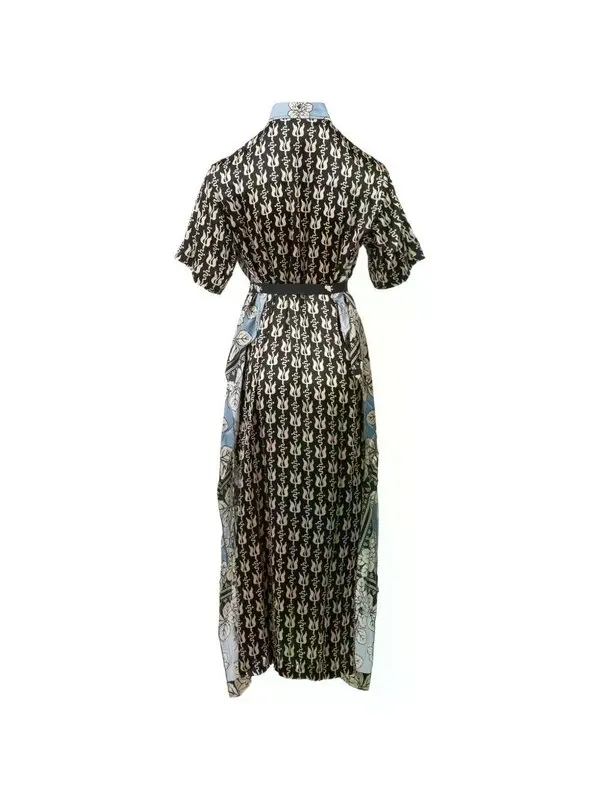 Biyan Printed Shirt Dress