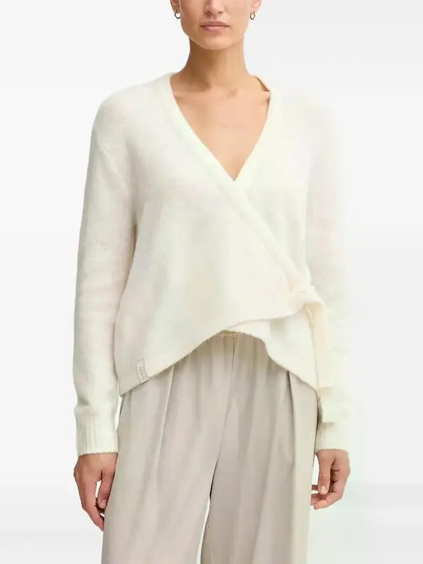 GAUDI V-neck Wrap Cardigan