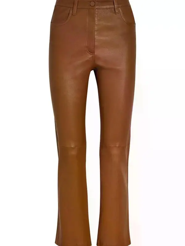 JOSEPH Duke Leather Trousers