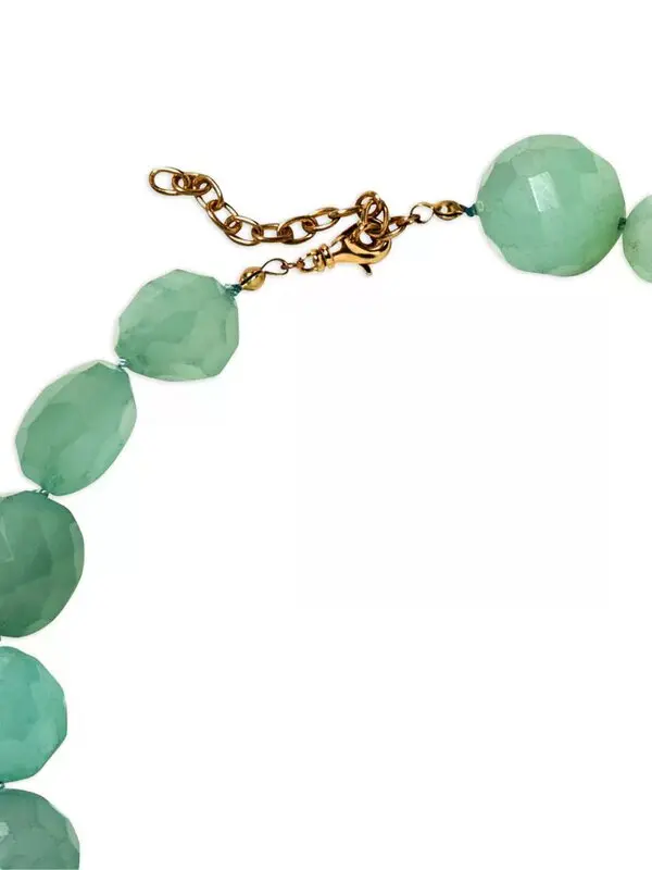 JENNIFER BEHR Chalcedony Beaded Necklace