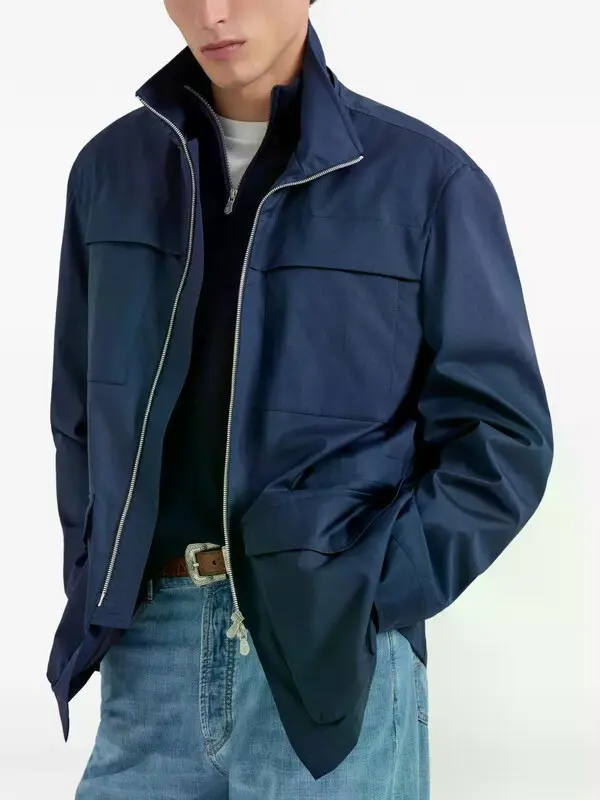 Brunello Cucinelli Detachable-hood Safari Jacket
