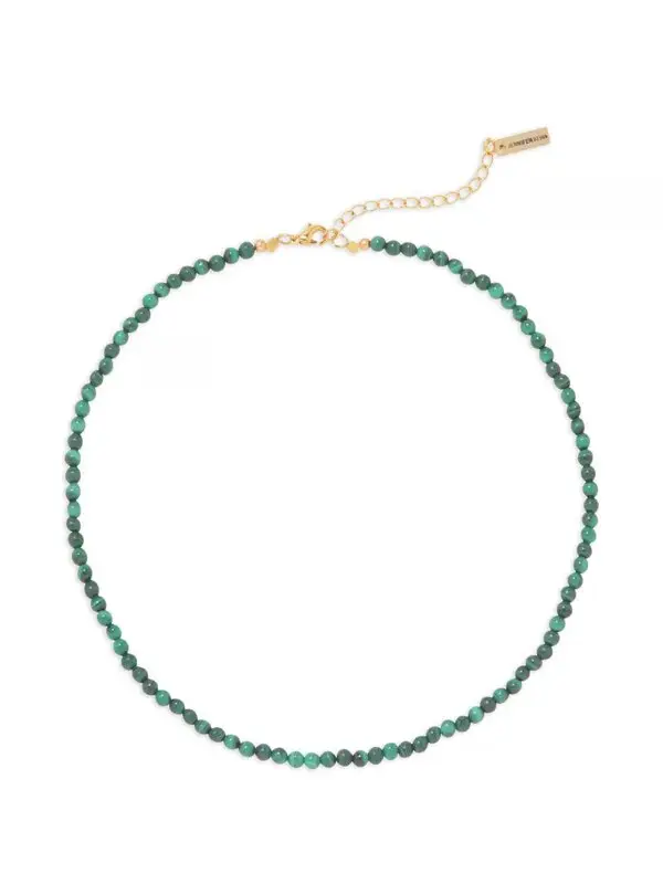 JENNIFER BEHR Ersa Beaded Necklace - Green